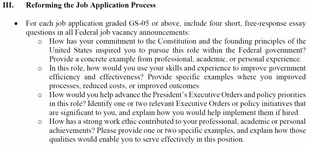 OPM’s Merit Hiring Plan Memo (May 2025) Review - RPCVnexus